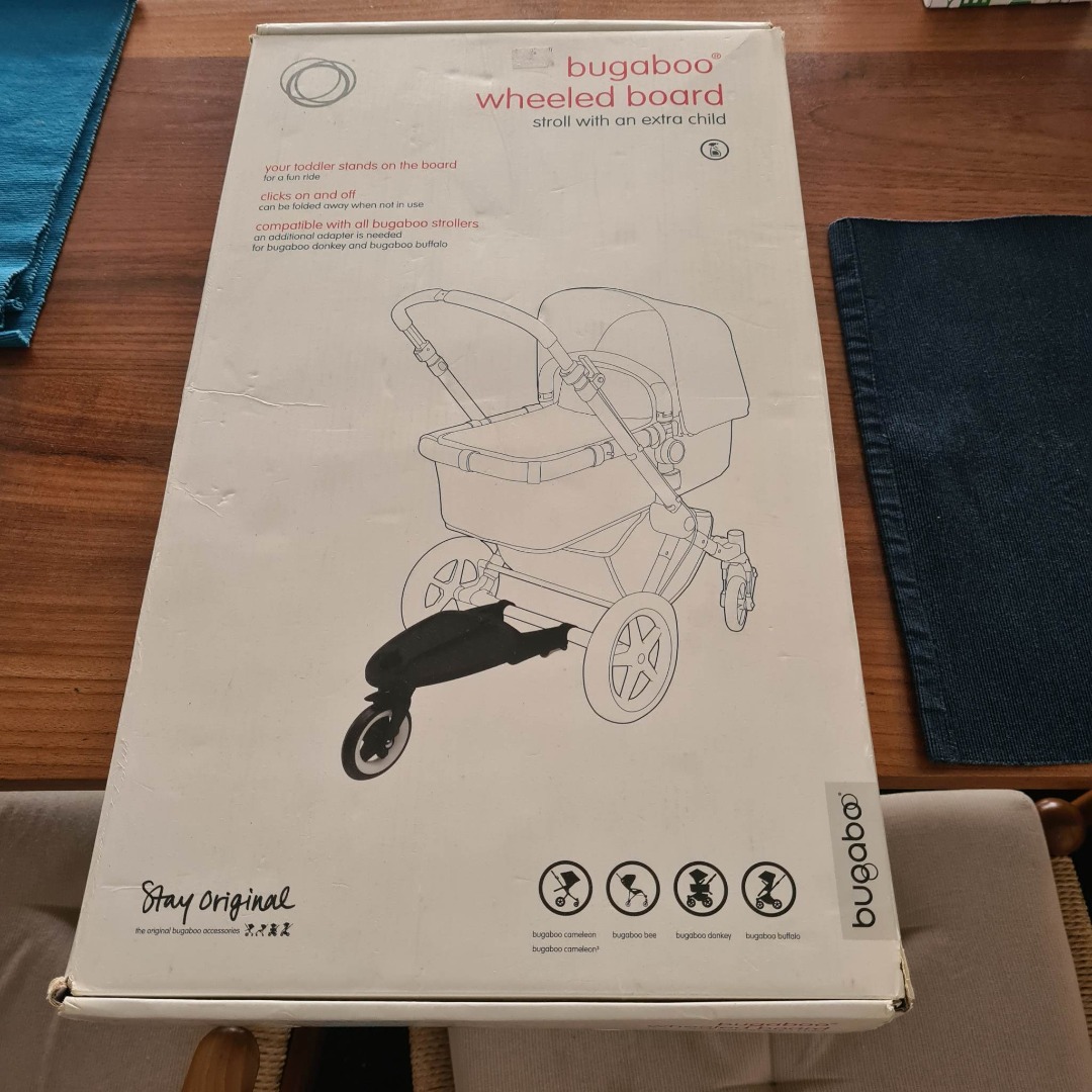 Bugaboo wheeled board, Babies & Kids, Going Out, Strollers on Carousell