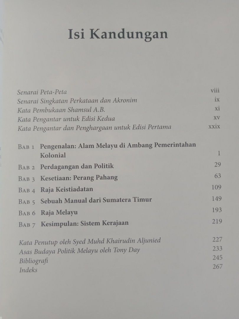 Buku: Kerajaan. Budaya Politik Melayu di Ambang Pemerintahan Kolonial ...