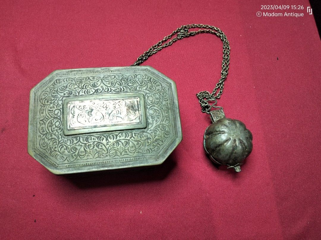 Celepa Perak Lama (segi 4 Saiz besar), Hobbies & Toys, Collectibles ...