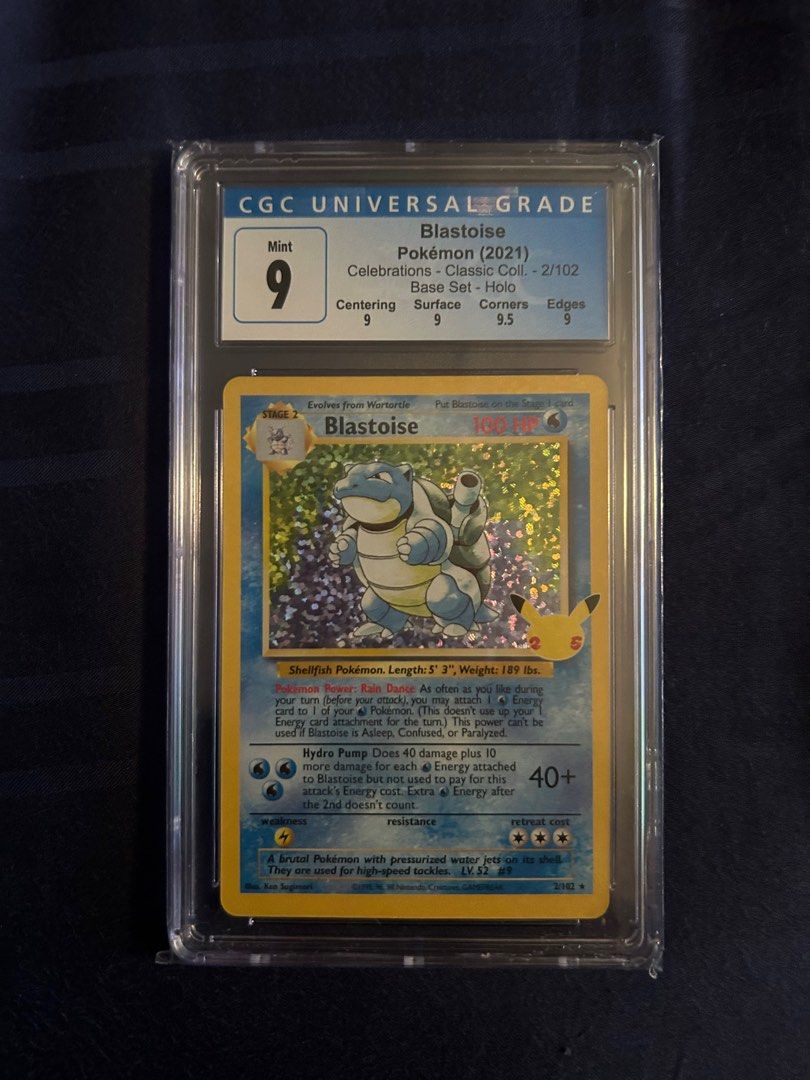 CGC 9 & CGC 9.5 Pokemon Slabs, Hobbies & Toys, Toys & Games on Carousell