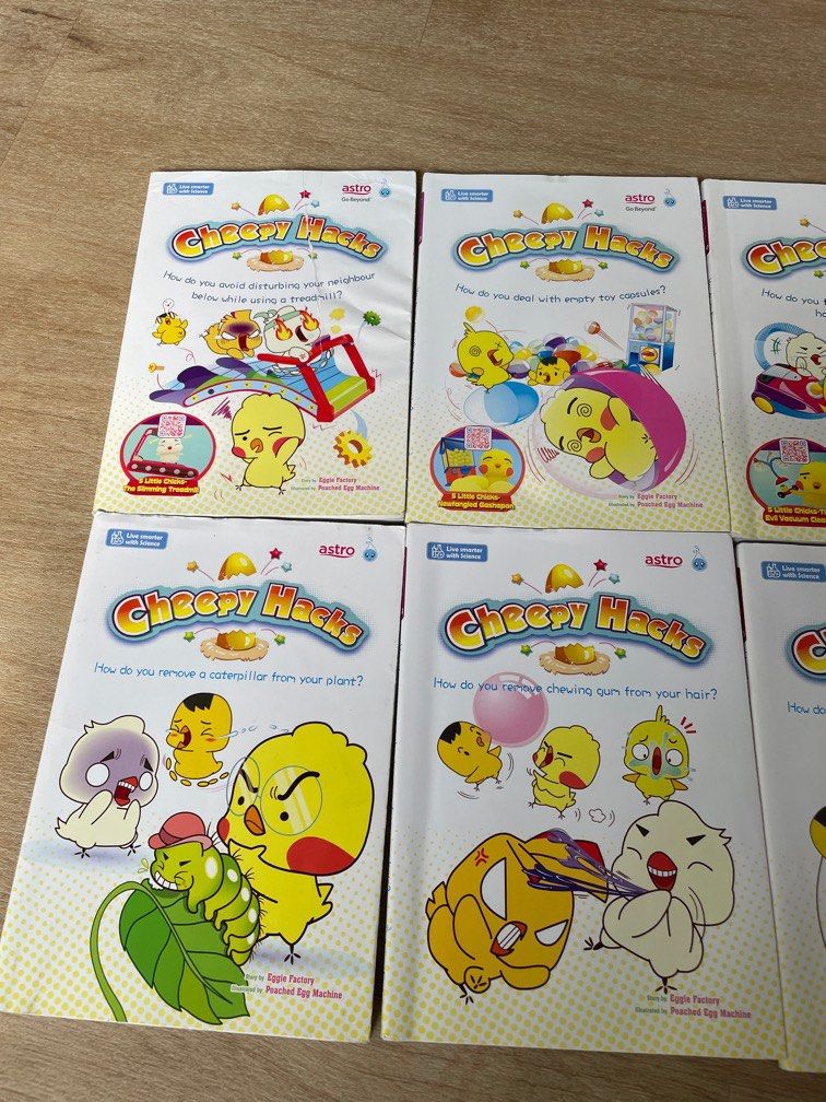 Cheepy Hacks (Full Set), Hobbies & Toys, Books & Magazines, Children's ...