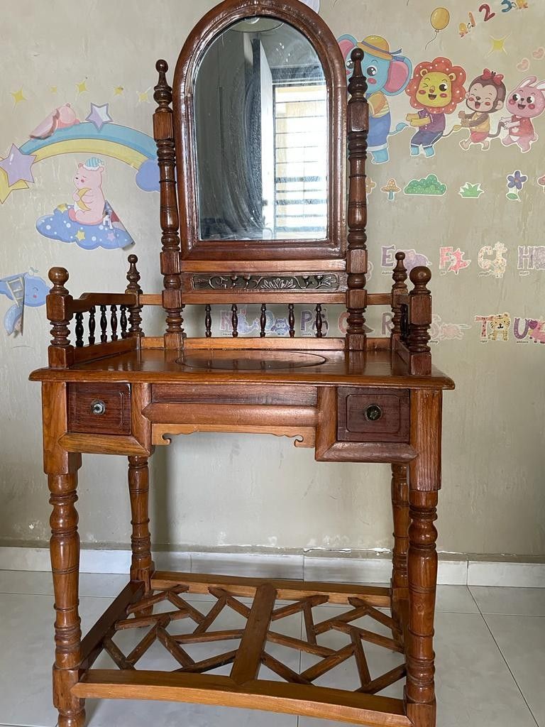 Chinese antique dressing table, Furniture & Home Living, Furniture ...