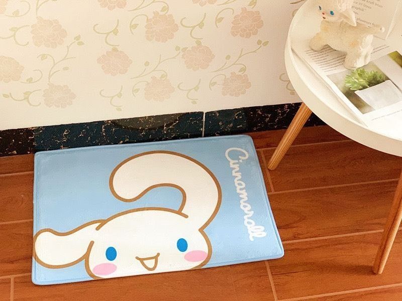 Cinnamoroll & kuromi floor mat, Furniture & Home Living, Home Decor ...