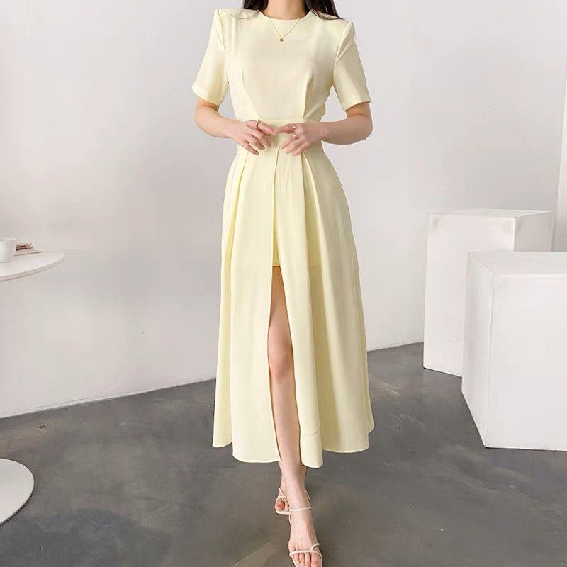 Classy yellow maxi dress, Women's Fashion, Dresses & Sets, Dresses on ...
