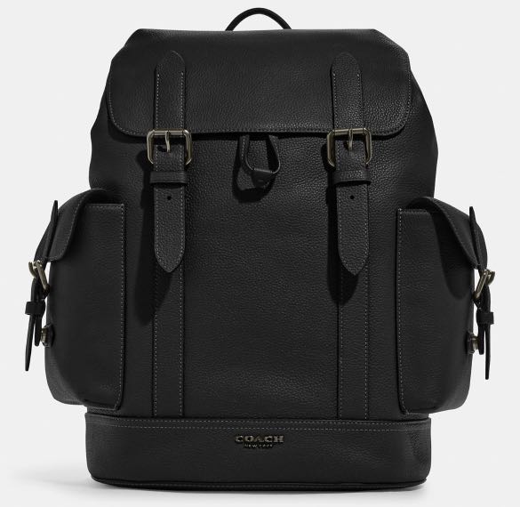 Coach Leather Backpack, Men's Fashion, Bags, Backpacks on Carousell