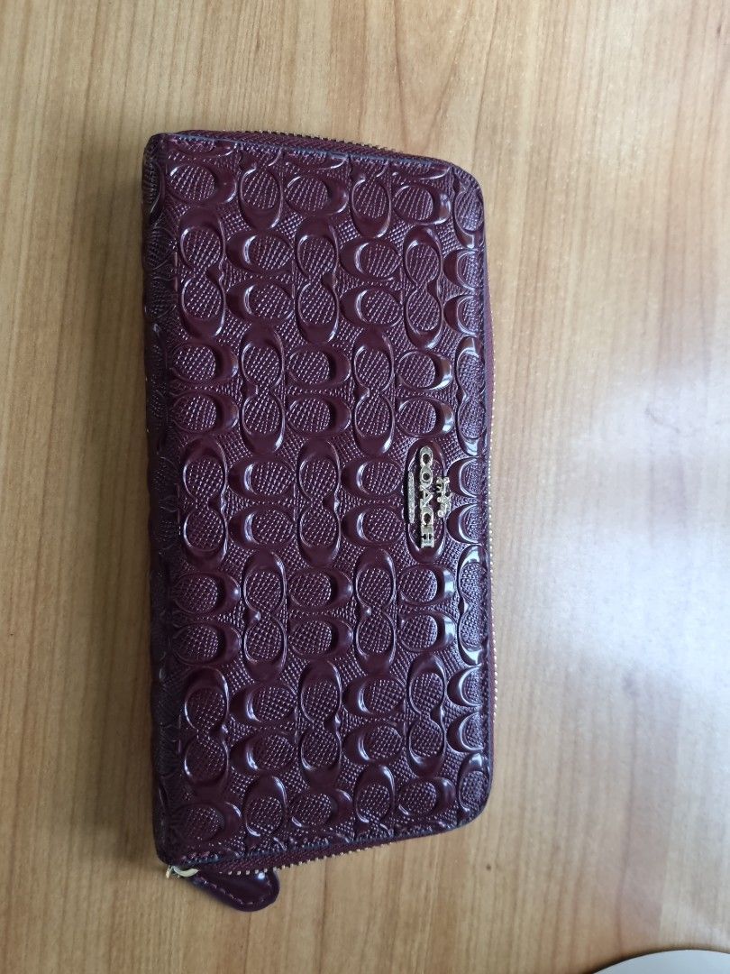 Coach Long Wallet, Women's Fashion, Bags & Wallets, Wallets & Card ...