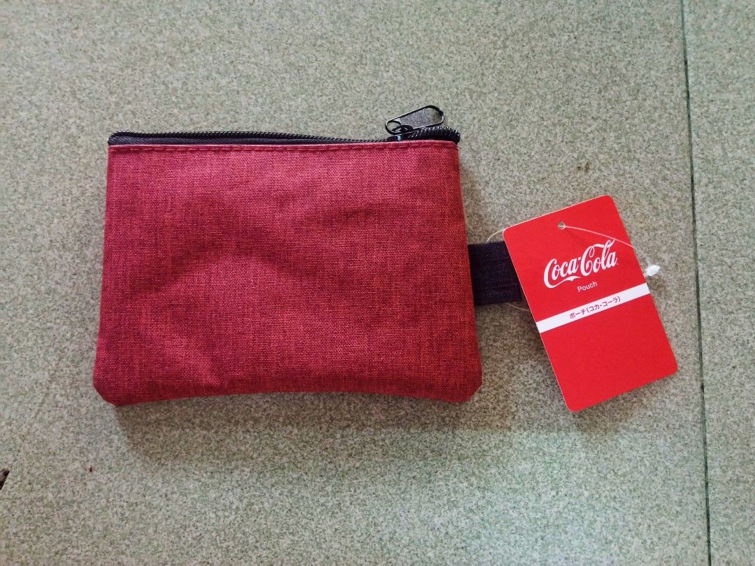 Coca-Cola Pouch, Purse, Coin Bag (Maroon)., Hobbies & Toys ...