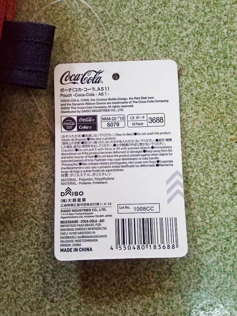 Coca-Cola Pouch, Purse, Coin Bag (Maroon)., Hobbies & Toys ...