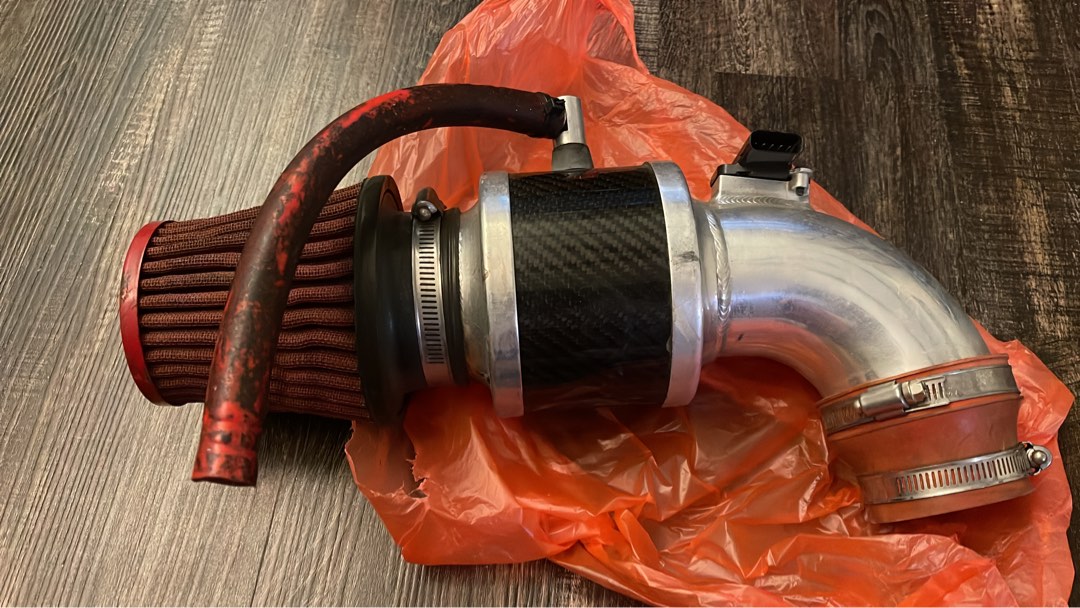 Cold air intake , open pod air filter , zero 1000, Car Accessories ...