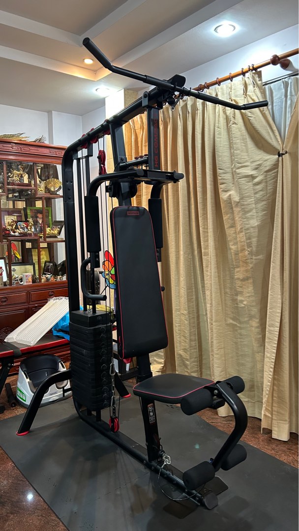 Compact Home Gym ($50 SELF COLLECT HOUGANG), Sports Equipment, Exercise ...