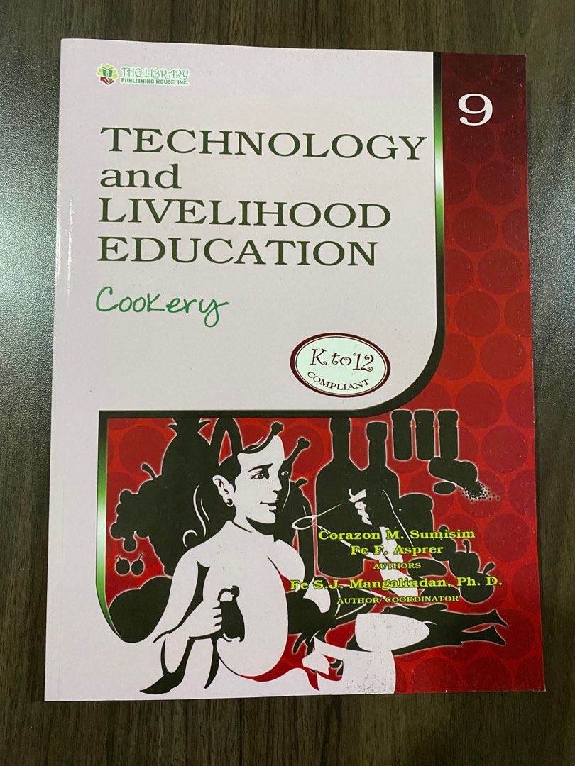 COOKERY 9: TECHNOLOGY AND LIVELIHOOD EDUCATION, Hobbies & Toys, Books ...