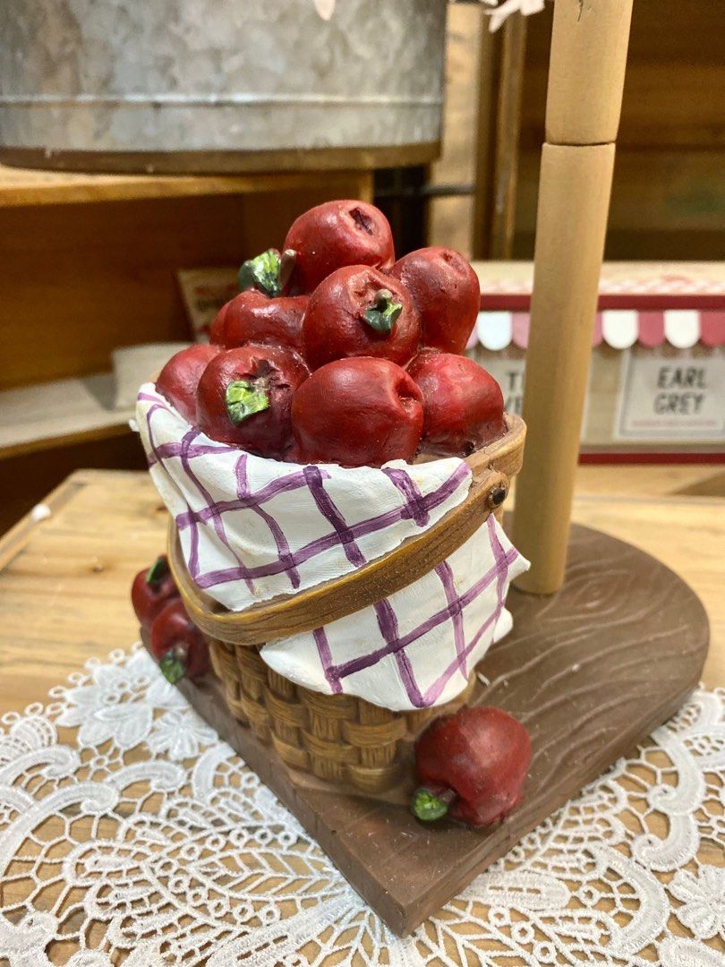 Country kitchen apple design kitchen roll holder, Furniture & Home ...
