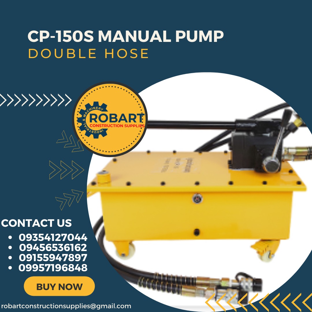 CP-150S MANUAL PUMP DOUBLE HOSE, Commercial & Industrial, Construction ...