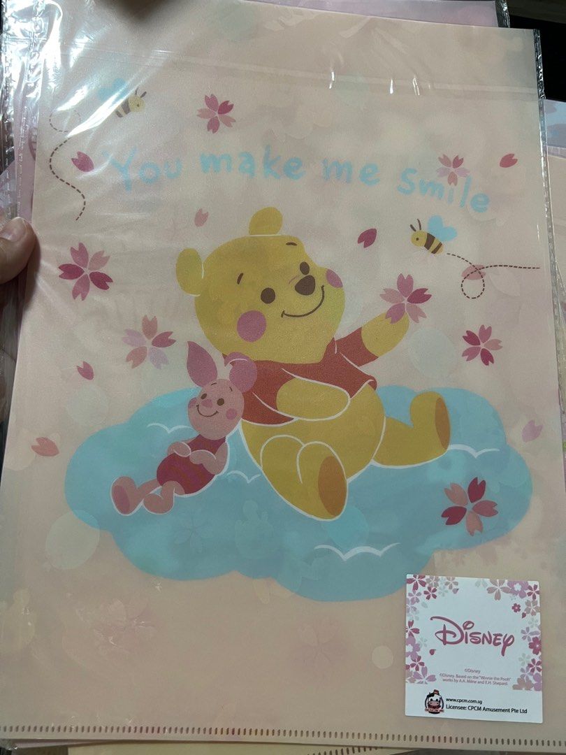 CPCM Disney A4 Folder, Hobbies & Toys, Stationery & Craft, Stationery ...