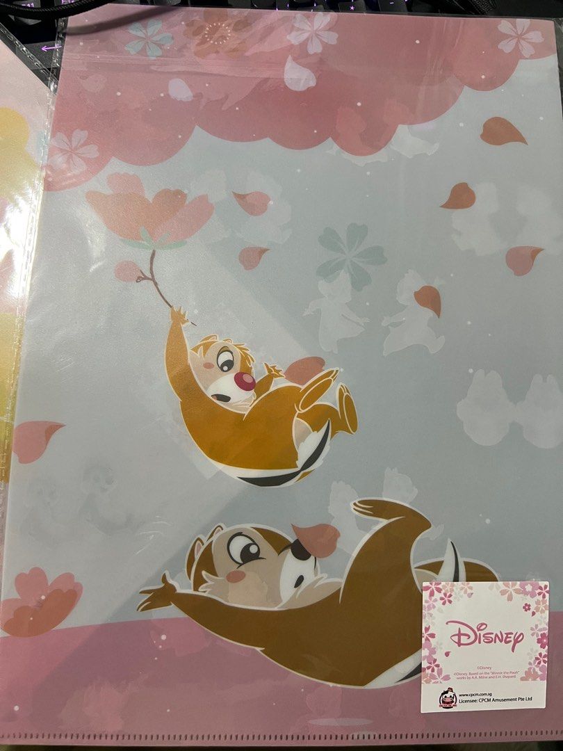 CPCM Disney A4 Folder, Hobbies & Toys, Stationery & Craft, Stationery & School Supplies on Carousell