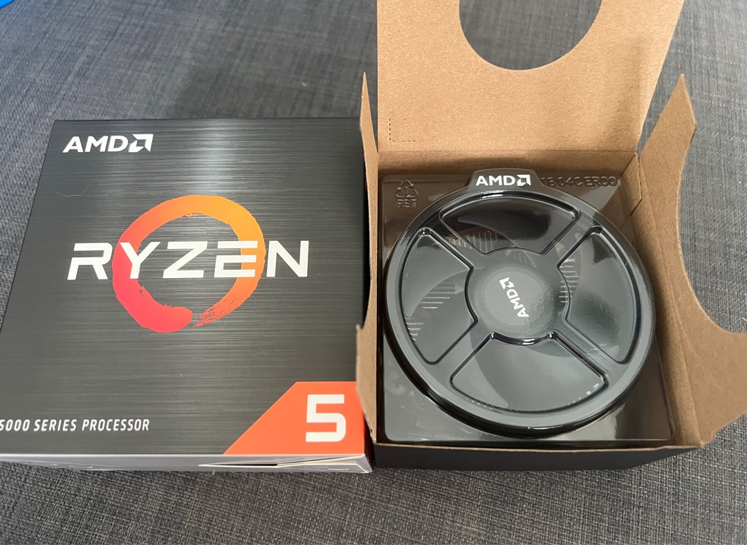 CPU cooler AMD Air Cooler, Computers & Tech, Parts & Accessories ...