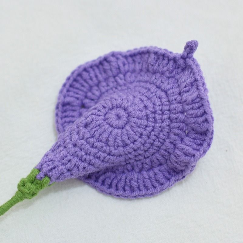 Crocheted Single Flower Lilia Purple, Hobbies & Toys, Stationary ...