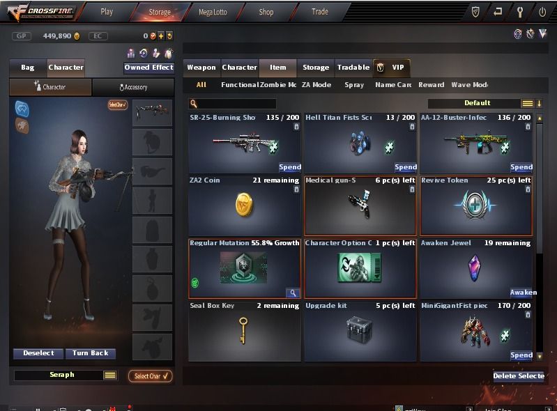 CrossFire PH Fresh Account with 5 VIP, Video Gaming, Gaming Accessories ...
