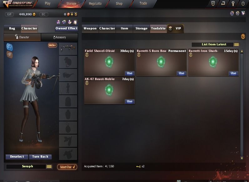 CrossFire PH Fresh Account with 5 VIP, Video Gaming, Gaming Accessories ...