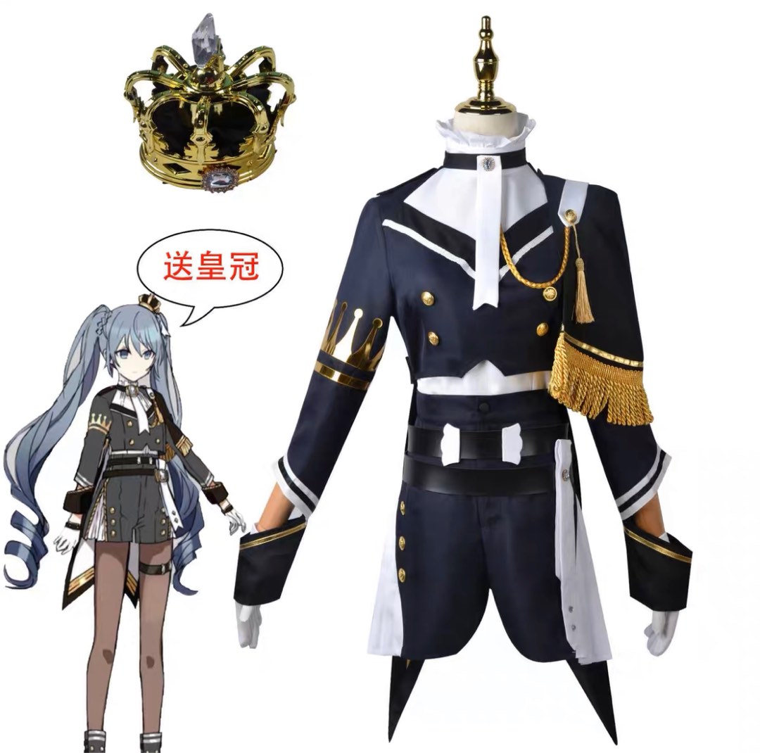 Crown knight hatsune miku cosplay, Hobbies & Toys, Toys & Games on ...
