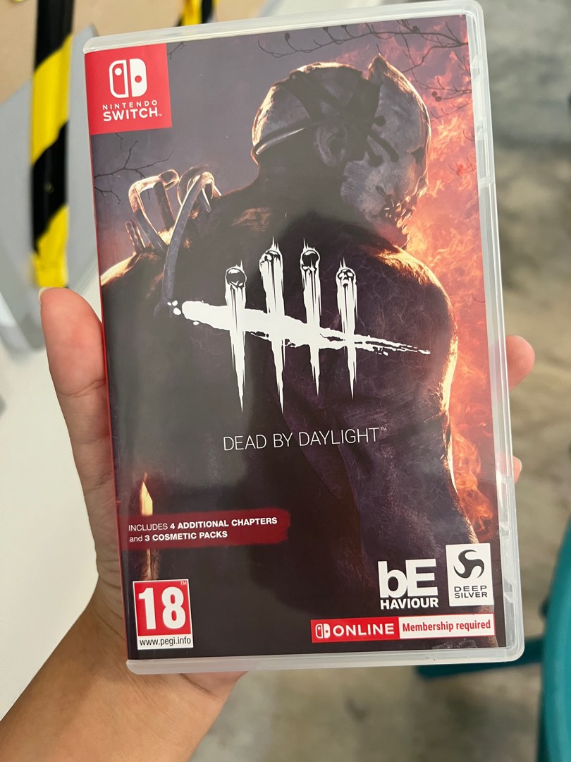 dead by daylight nintendo switch game card, Video Gaming, Video Games ...