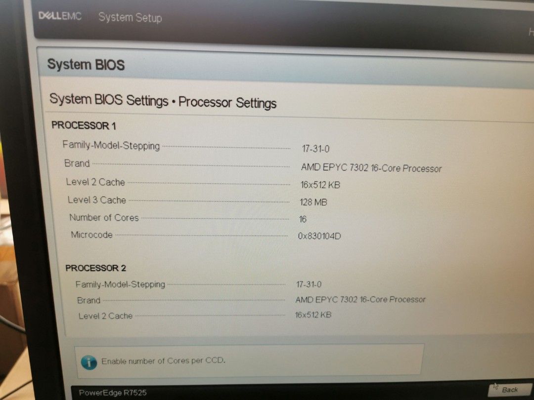 Dell EMC PowerEdge R7525 32-core 2U 24 / 12 bay server, Computers ...