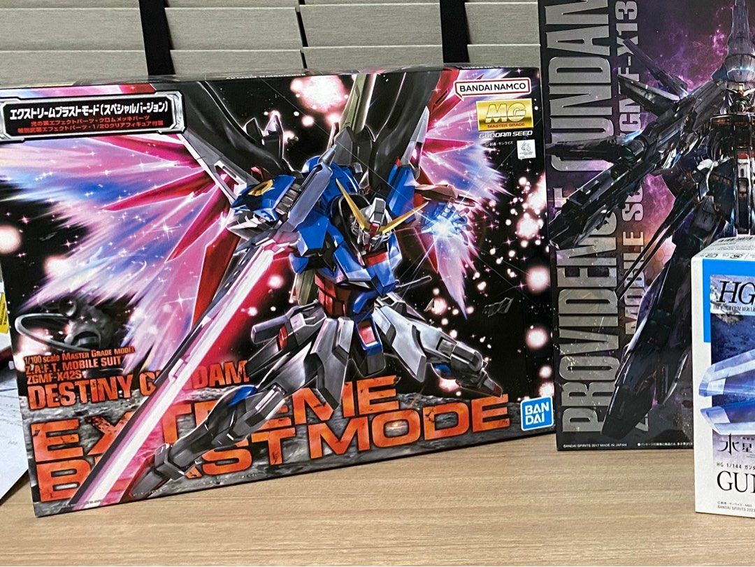Destiny extreme blast mode MG gundam, Hobbies & Toys, Toys & Games on ...