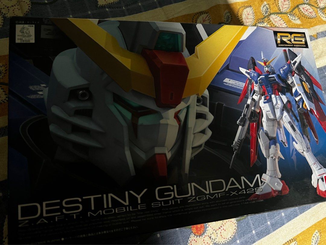 Destiny Gundam RG on Carousell
