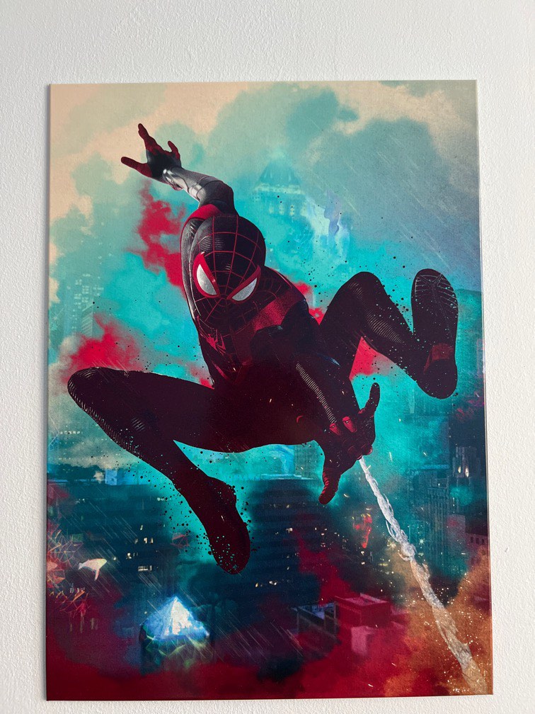 Displate spiderman, Hobbies & Toys, Stationery & Craft, Art & Prints on ...