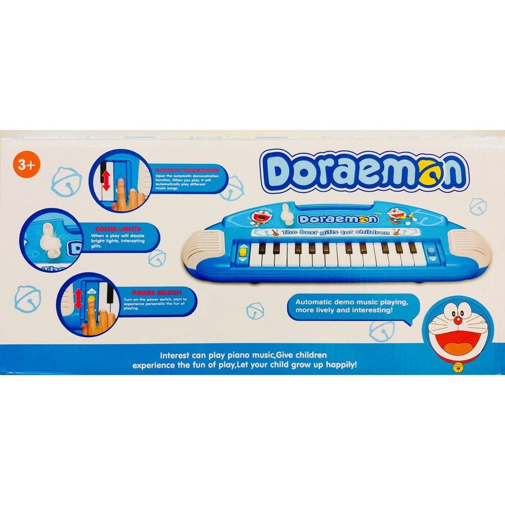 Doraemon Music Electronic Piano Keyboard, Hobbies & Toys, Toys & Games ...