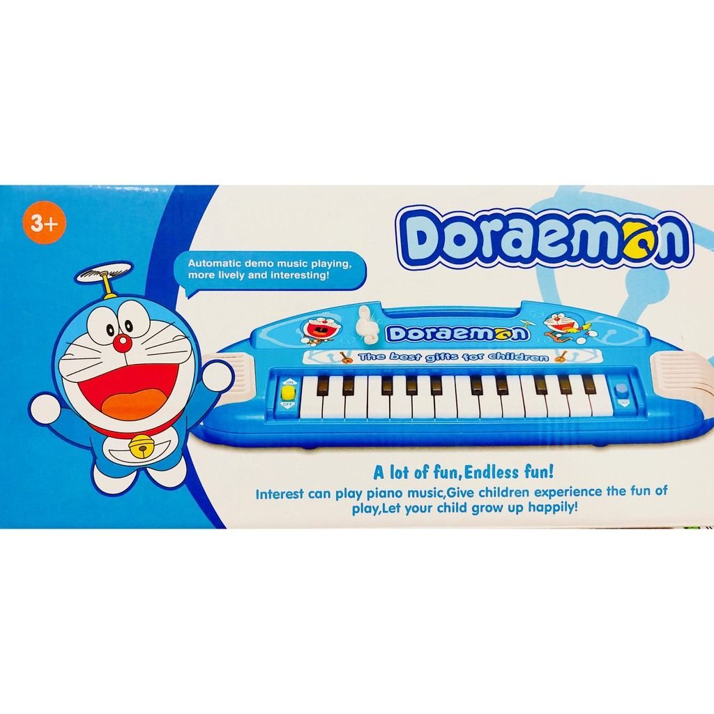 Doraemon Music Electronic Piano Keyboard, Hobbies & Toys, Toys & Games ...