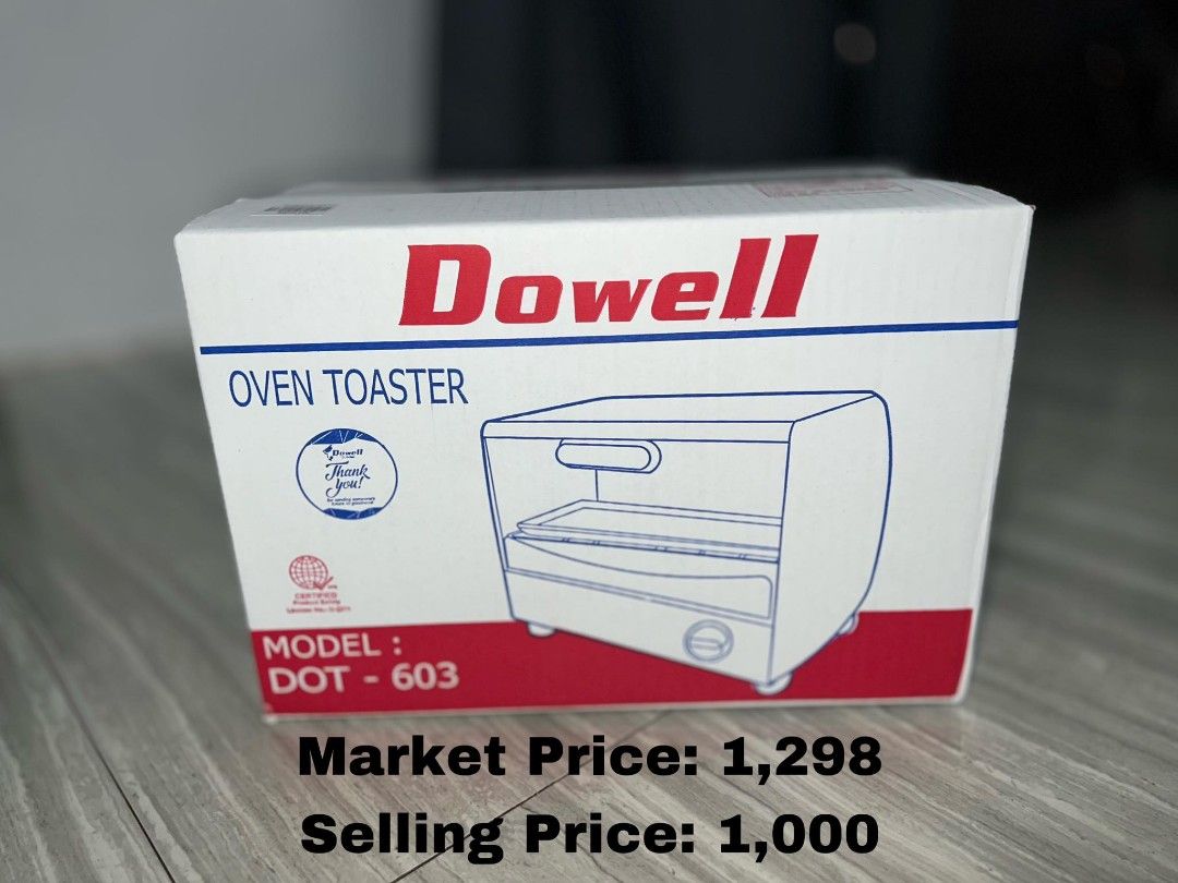 Dowell Oven Toaster on Carousell