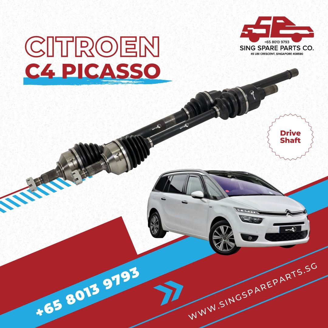 Drive Shaft Citroen C4 Picasso Driveshaft CV Joint (Constant Velocity ...