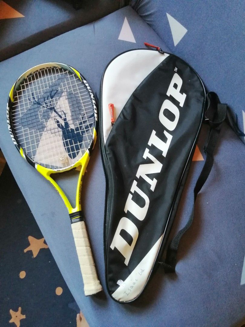 Dunlop Tennis Rocket, Sports Equipment, Sports & Games, Racket and Ball ...