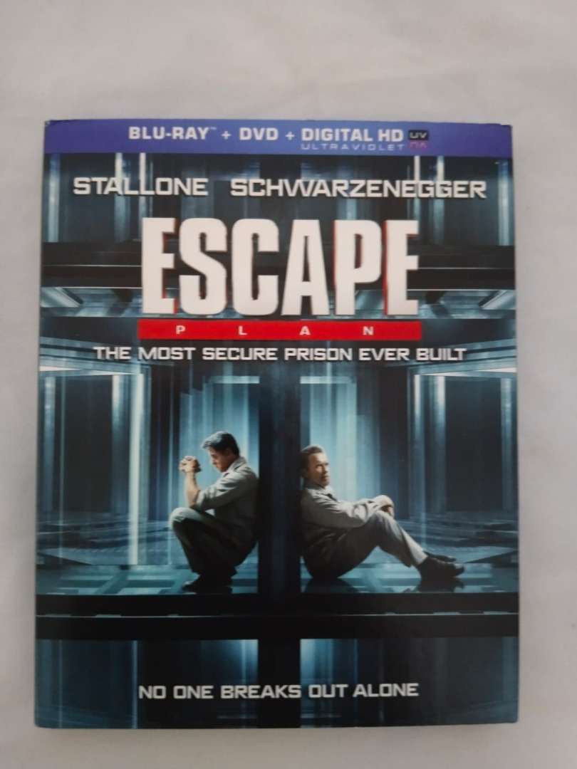 Escape Plan Blu ray + DVD, Hobbies & Toys, Music & Media, CDs & DVDs on ...