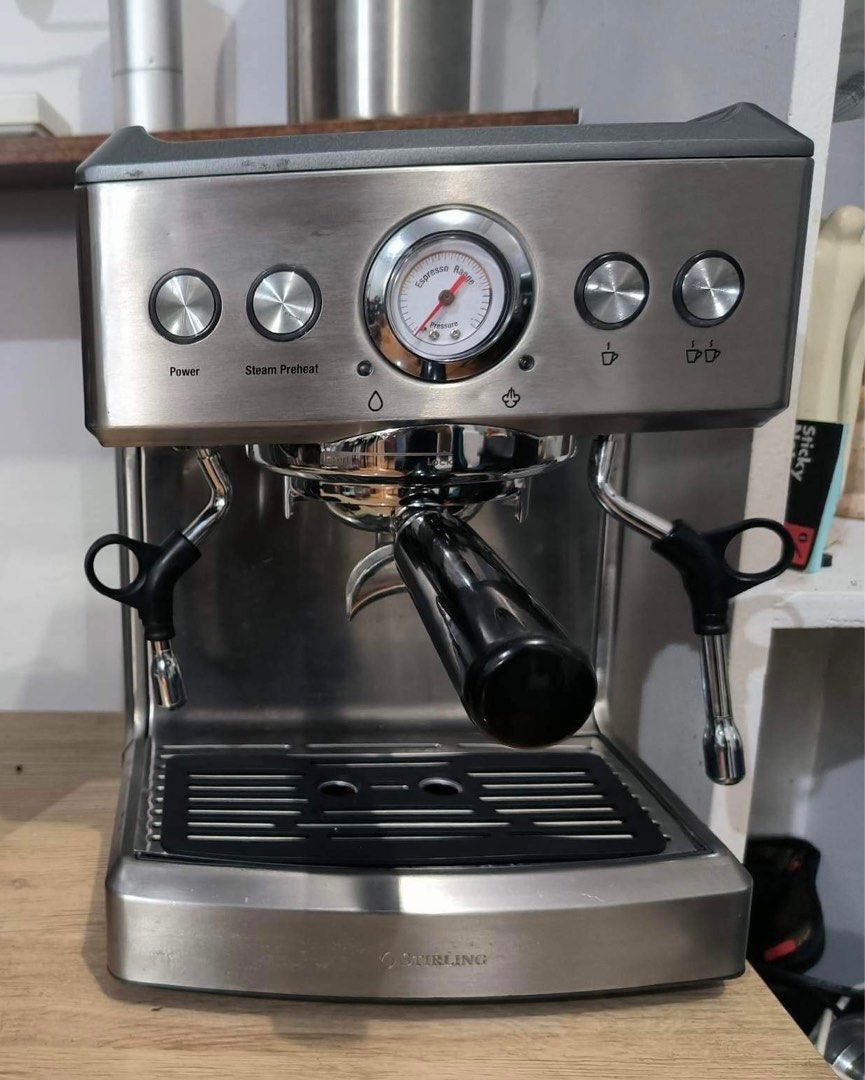 Espresso machine/ stirling, TV & Home Appliances, Kitchen Appliances ...