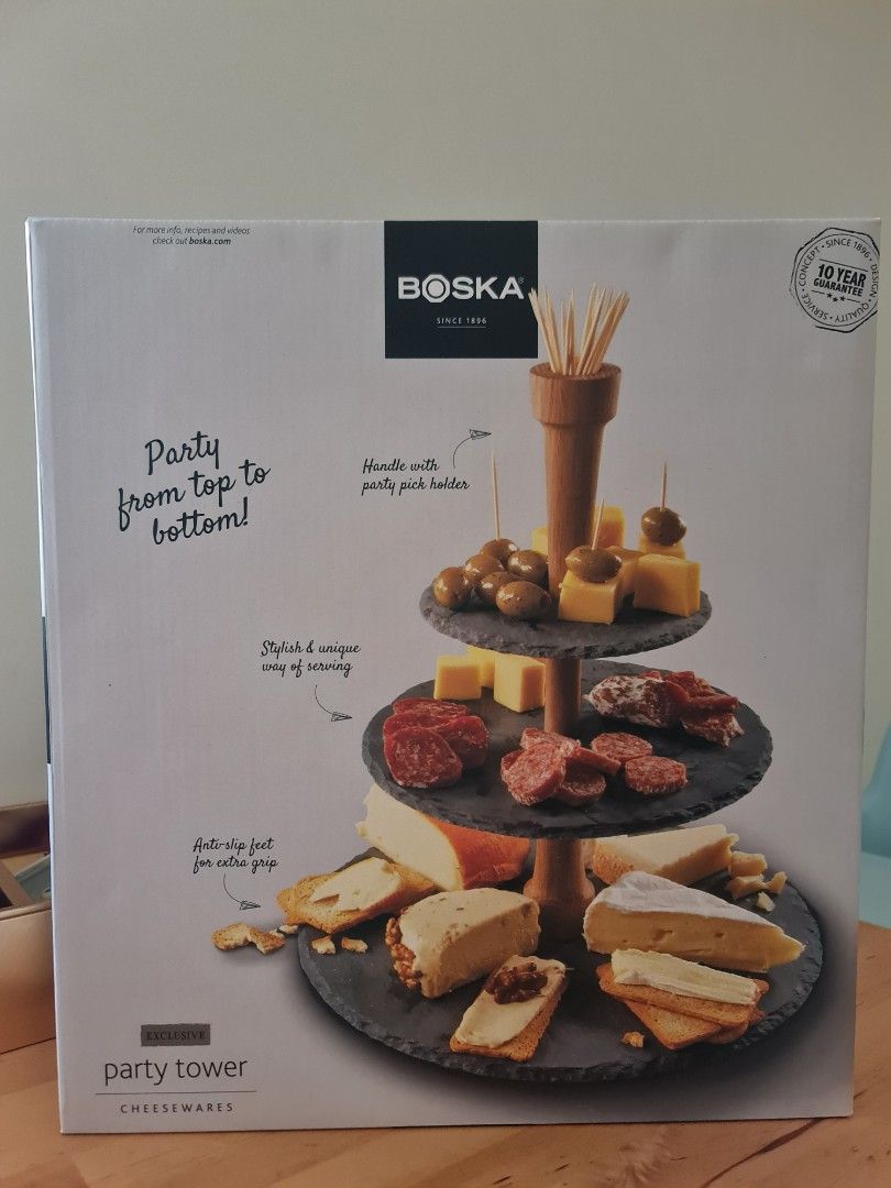 Exclusive BOSKA Party Tower Cheeseware, Furniture & Home Living ...