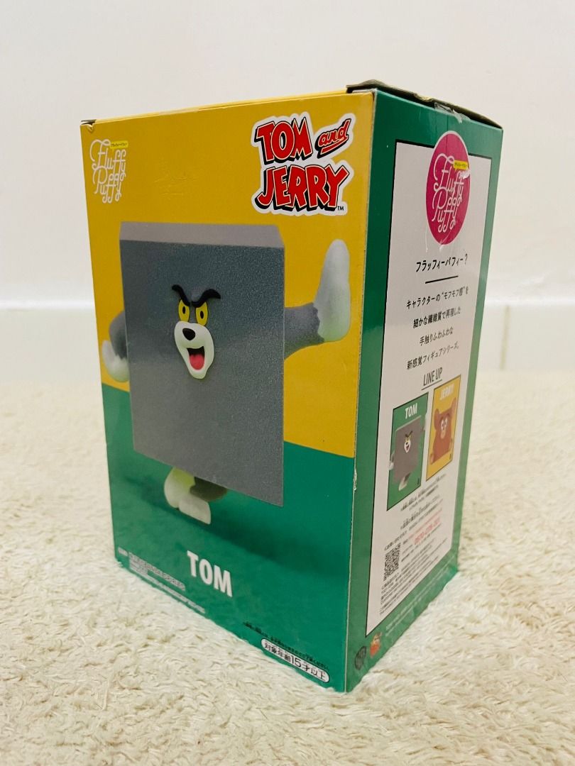 Fluffy Puffy TOM and JERRY Tom&Jerry Funny Art vol.1 Tom figure 公仔 標準盒 ...