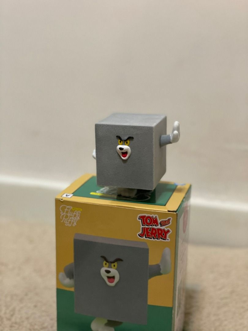 Fluffy Puffy TOM and JERRY Tom&Jerry Funny Art vol.1 Tom figure 公仔 標準盒 ...