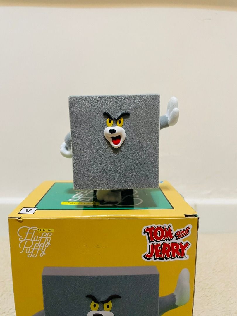Fluffy Puffy TOM and JERRY Tom&Jerry Funny Art vol.1 Tom figure 公仔 標準盒 ...
