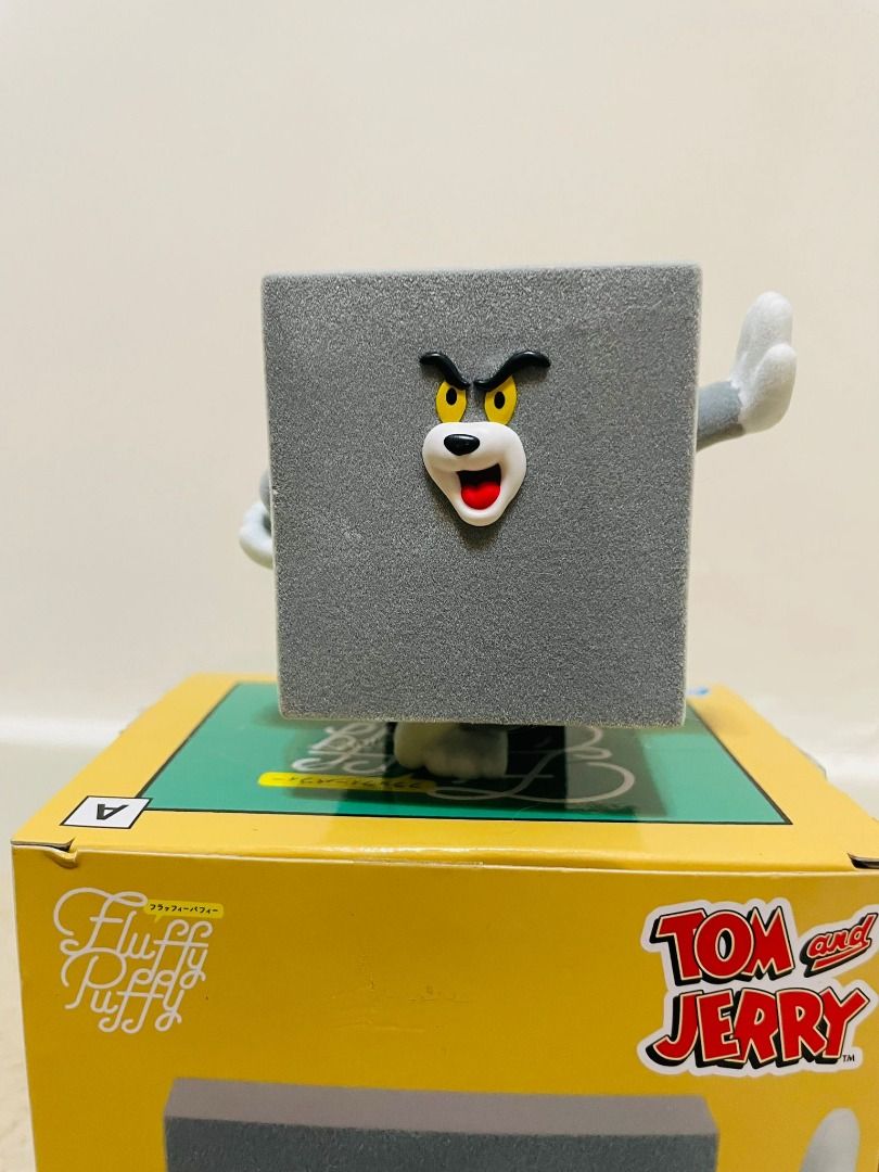 Fluffy Puffy TOM and JERRY Tom&Jerry Funny Art vol.1 Tom figure 公仔 標準盒 ...