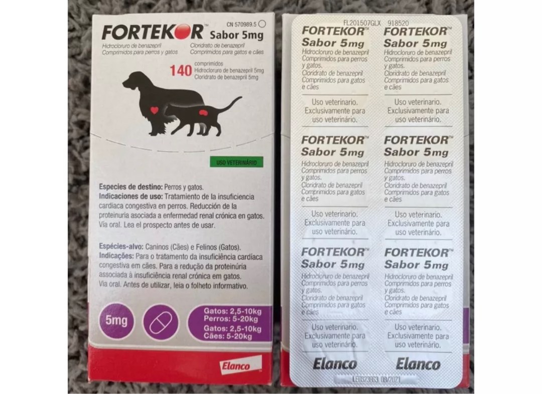 Fortekor 5mg 140 tablets, Pet Supplies, Pet Food on Carousell