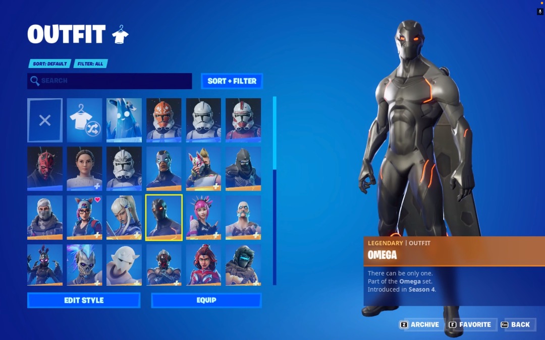 WTT FN ACCOUNT WITH OG season 4 skins, Video Gaming, Video Games ...