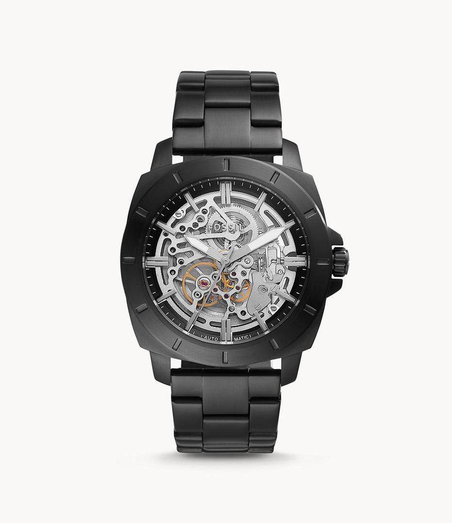 Fossil Privateer Sport Mechanical Black Watch BQ 2426, Men's Fashion ...