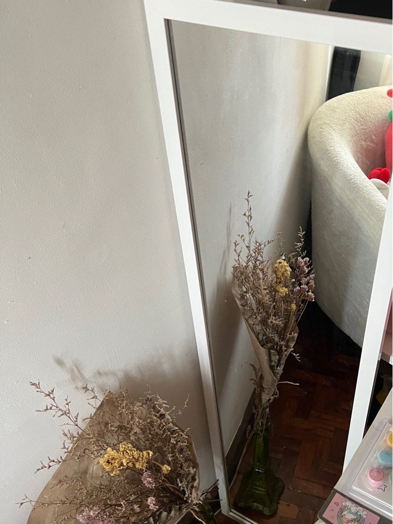 Full length mirror for ootd, Furniture & Home Living, Home Decor ...