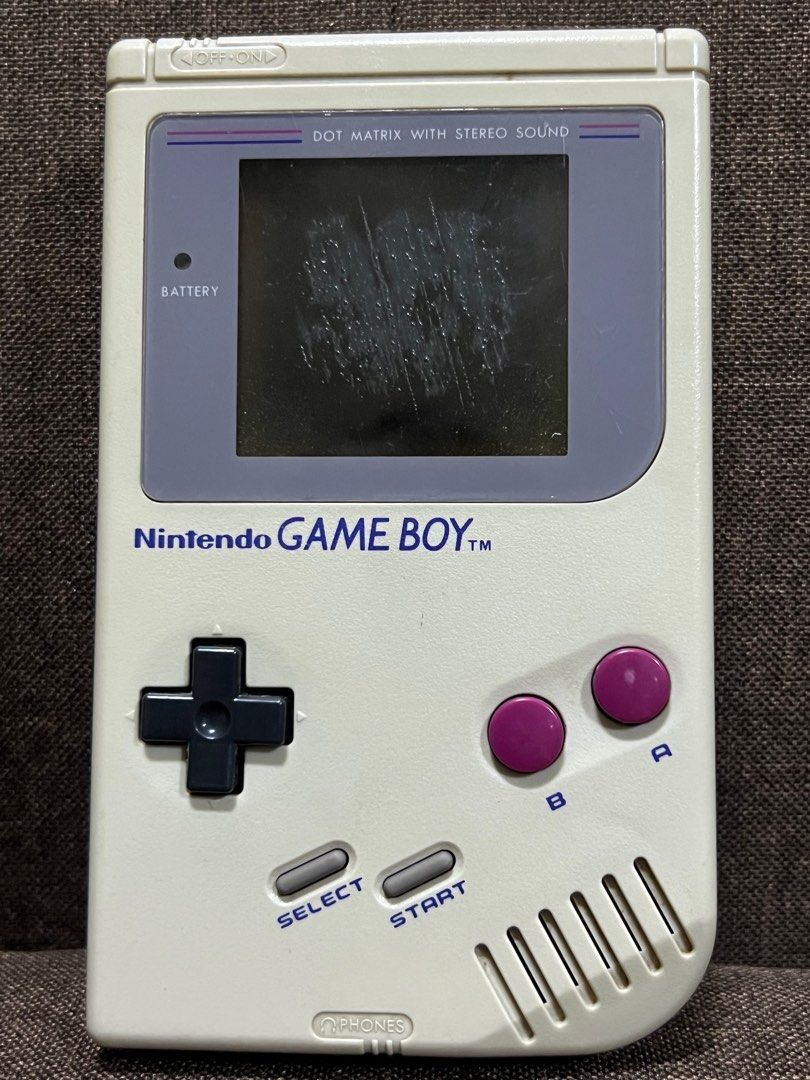 Game Boy Classic Handheld Console (Working except burnt screen), Video ...