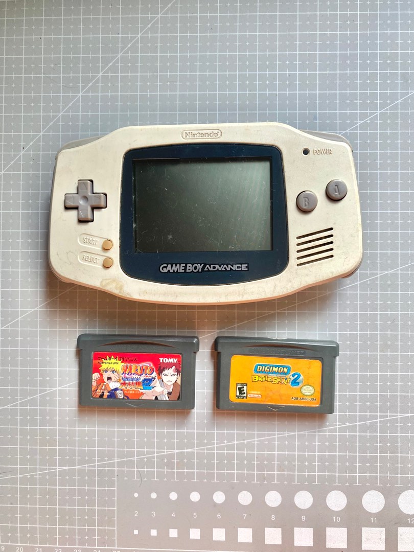 Gameboy Advance GBA AGB - 001 (White), Video Gaming, Video Game Consoles, Nintendo on Carousell