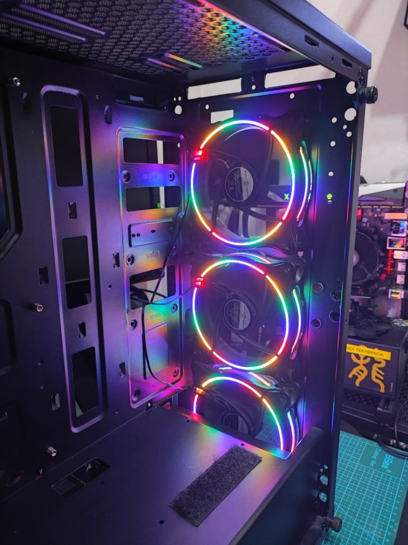 GAMING FREAK TMAX XV100G Premium Middle Tower Gaming Case - GFG-XV100G ...