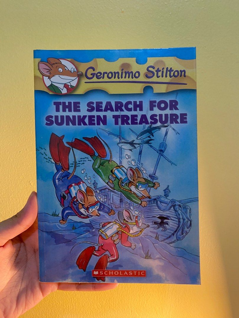 Geronimo Stilton #25: The Search for Sunken Treasure on Carousell