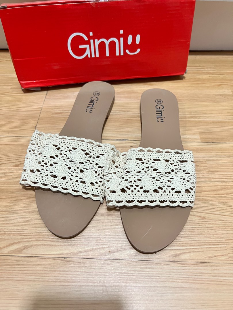 Gimi step in, Women's Fashion, Footwear, Flats & Sandals on Carousell